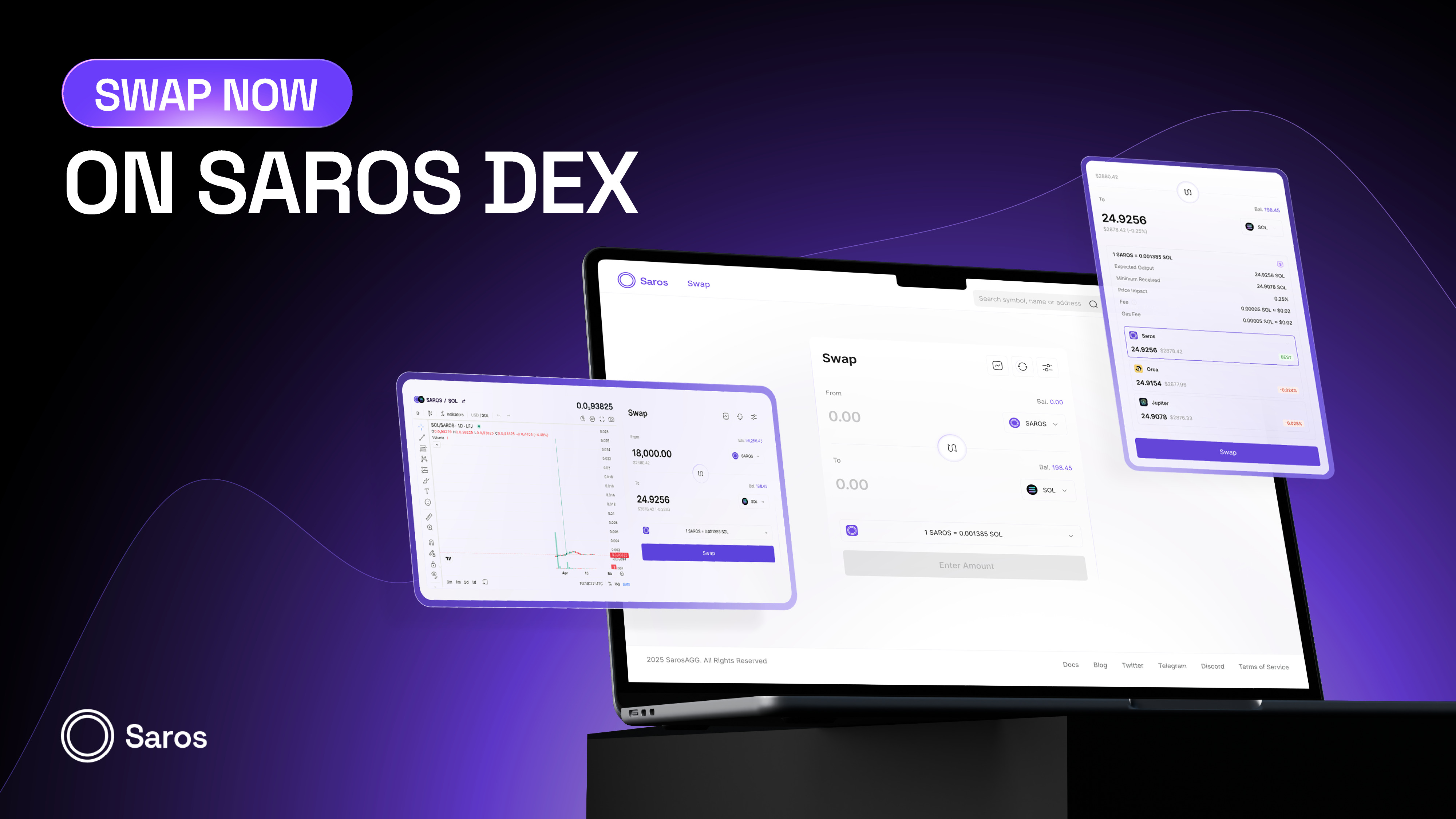 Saros DEX | Deeper Liquidity, Better Rates